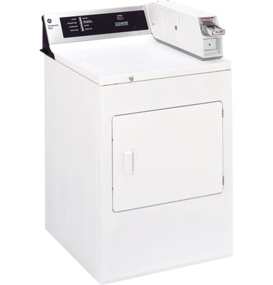 GE 7.0 Cu. Ft. Capacity Coin Operated Electric Dryer DMCD330EHWC GE Appliances
