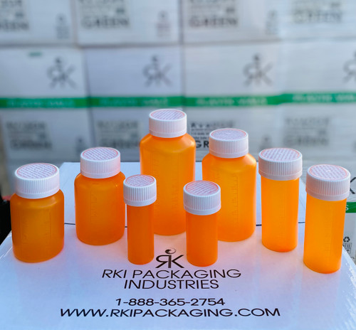 Amber Prefer Plus| Pharmacy Vials | Push Turn Bottles