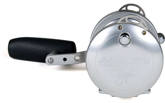 Avet HXW 5/2 RAPTOR Two-Speed Lever Drag Casting Reel Silver