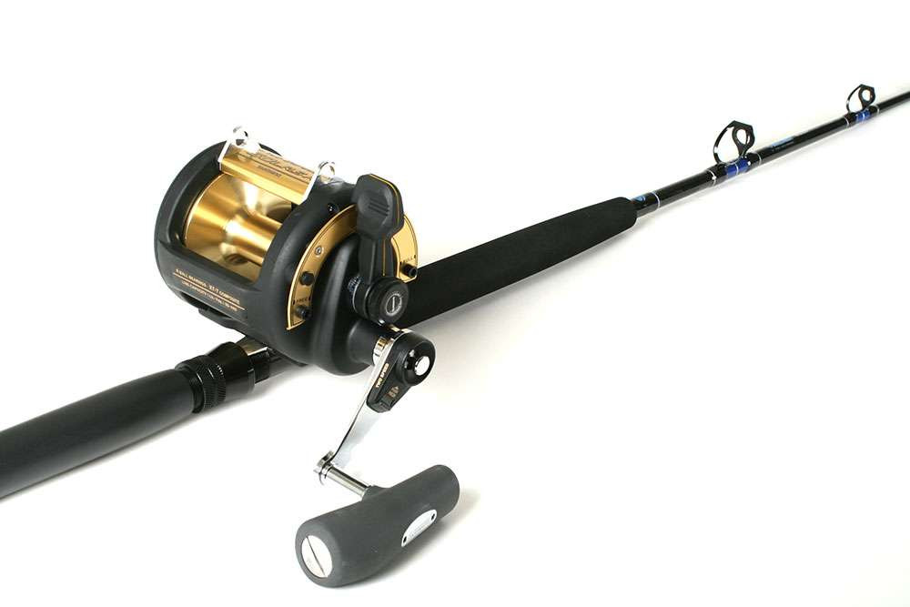 Shimano TLD50IILRSA Reel / TD Rod Conventional Combo - TackleDirect