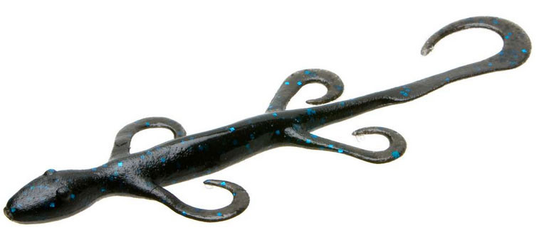 Zoom Lizard Bait - 6in - Blueberry - TackleDirect