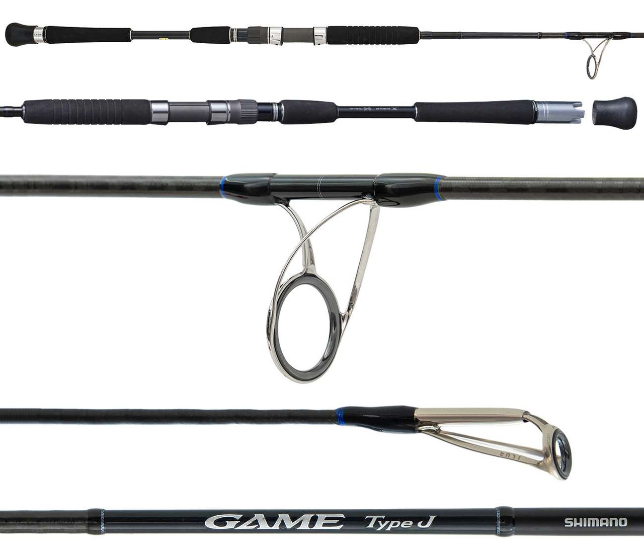 Shimano GTJS56XHA Game Type J Spinning Jigging Rod - TackleDirect