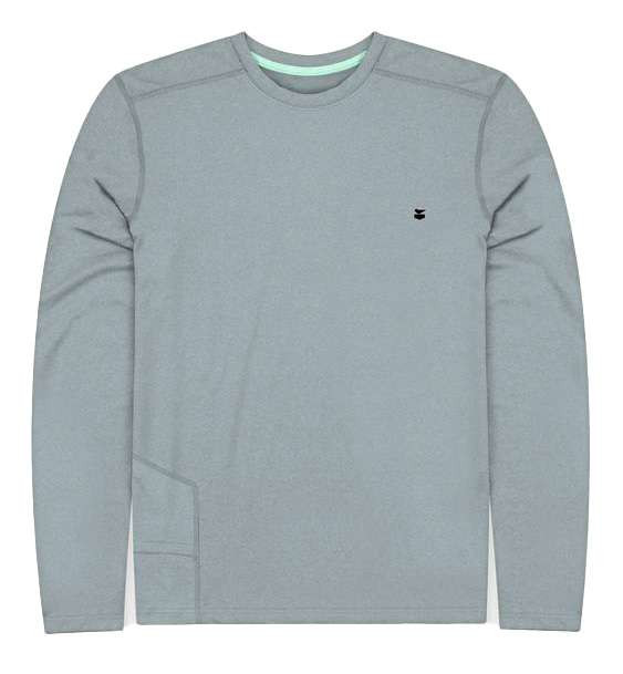Jetty Brigantine UV Long Sleeve Shirt - Storm - TackleDirect