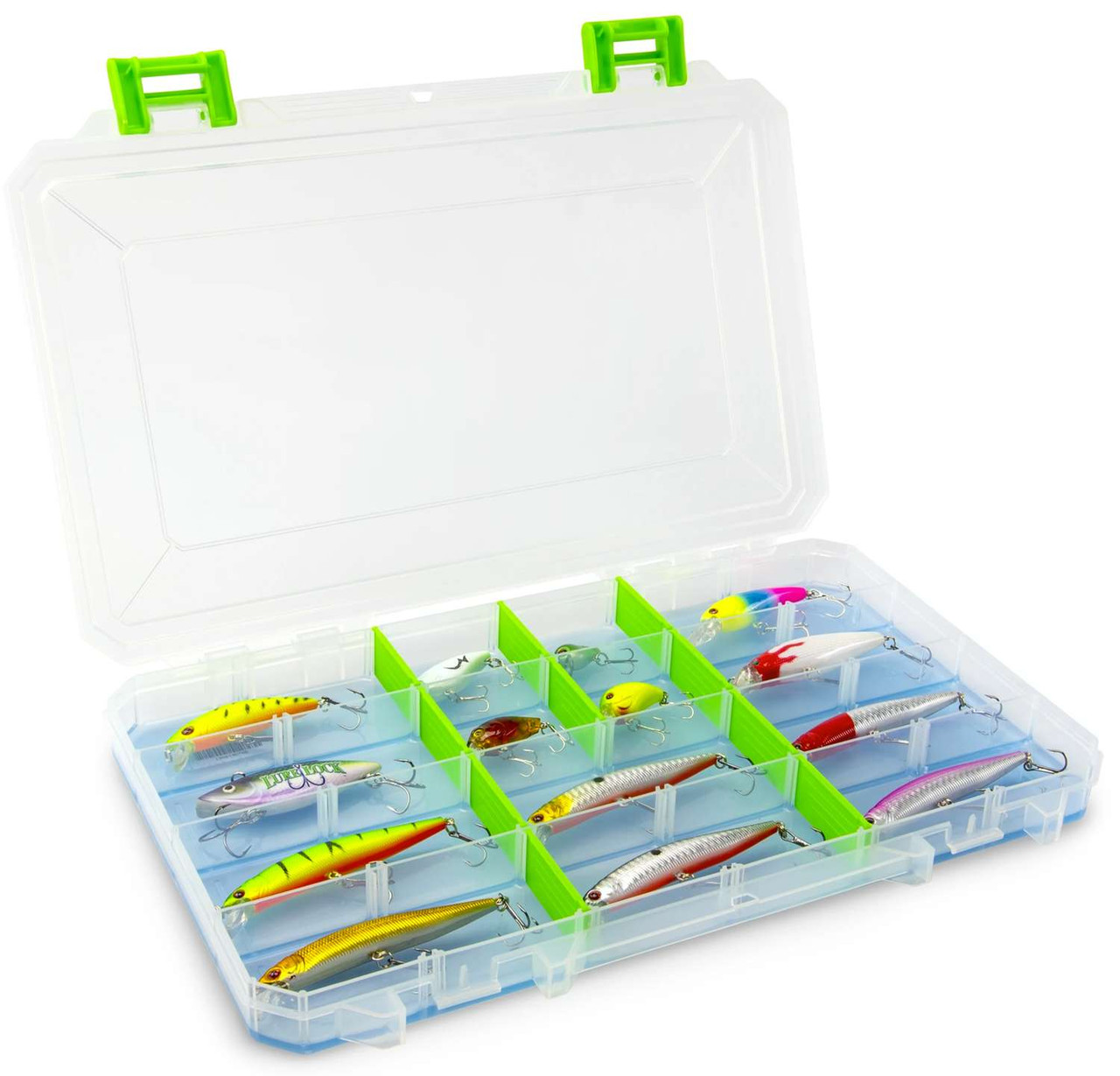 Lure Lock Ultra Thin Box w/TakLogic Tec - w/ Dividers - TackleDirect