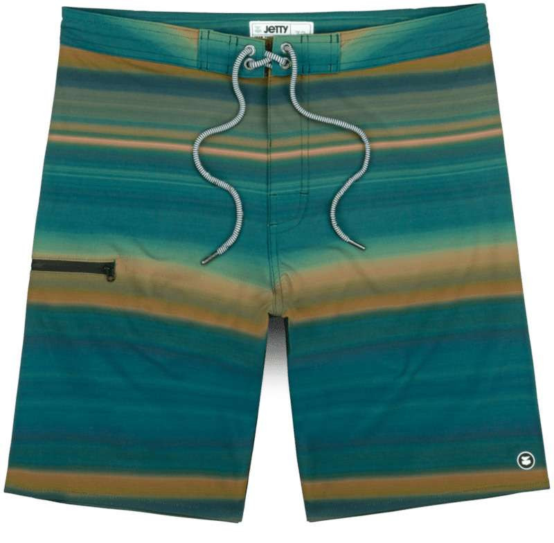 Jetty Holyoke Performance Boardshort - Pacific - TackleDirect