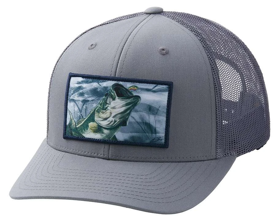 Huk KC Americana Bucket Trucker Hat - TackleDirect