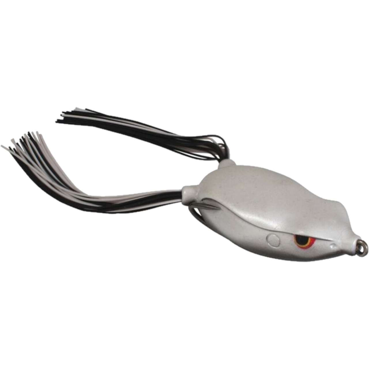 Spro Bronzeye Frogs 60 - White Black - TackleDirect