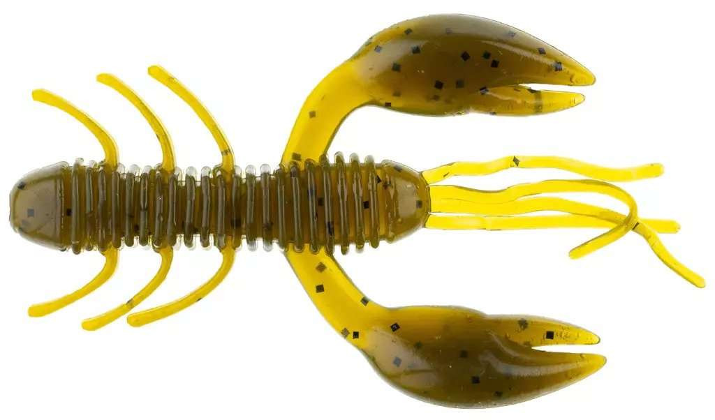 NetBait BaitFuel Zaga Craw - Green Pumpkin - TackleDirect