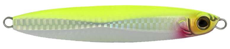 Shimano JM005ME Current Sniper Jig - 42g - Chartreuse Silver - TackleDirect