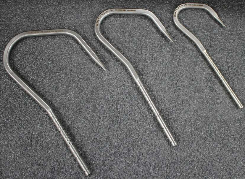 Winthrop Gaff Hook 4 inch (7/16 inch Dia.) - TackleDirect