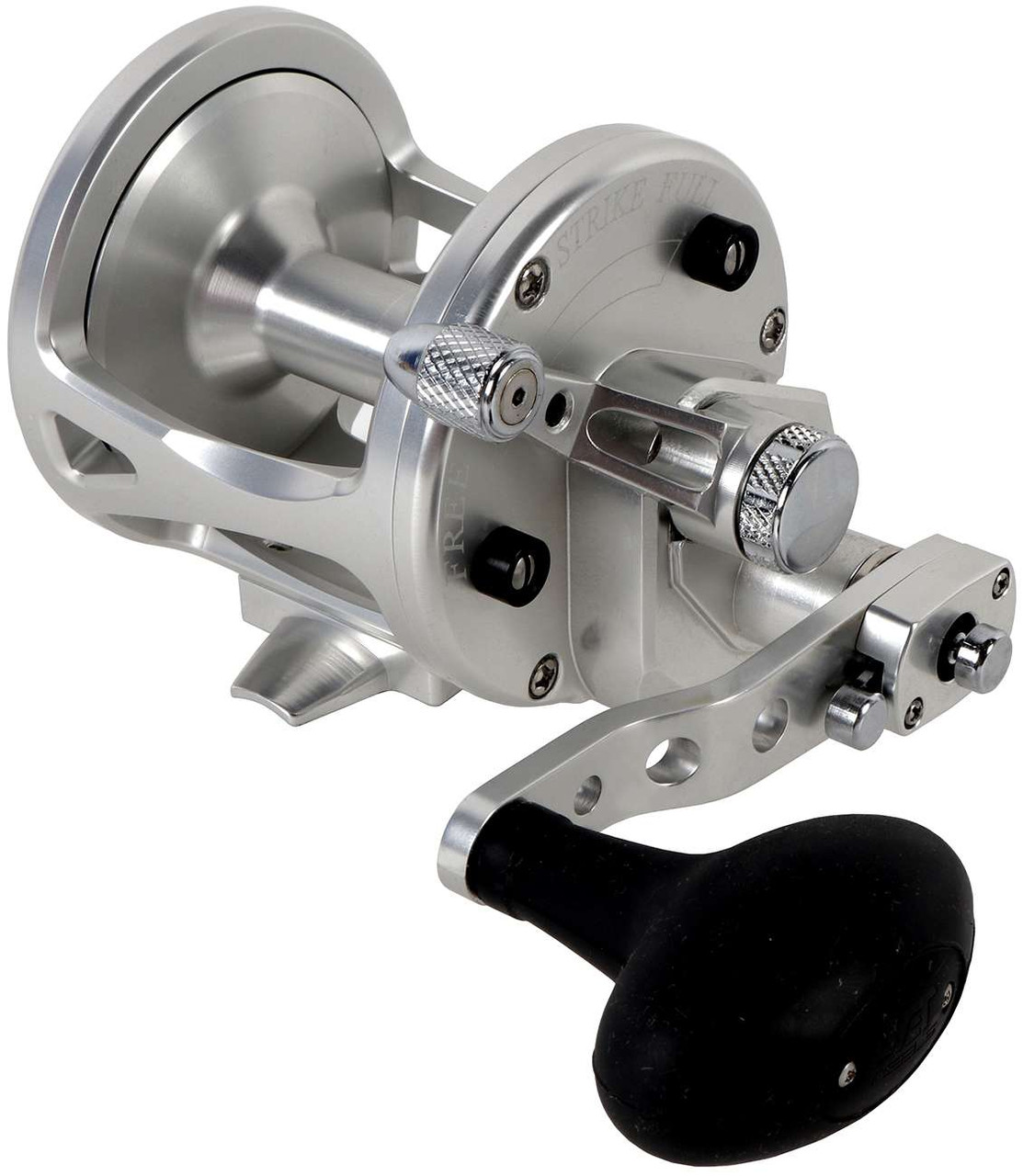 Avet LX G2 6/3 2-Speed Reel - Silver (No Glide Plate) - TackleDirect
