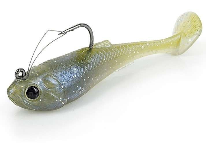 Molix RT Flip Tail Swimbait - 3in - Olive Shad - TackleDirect