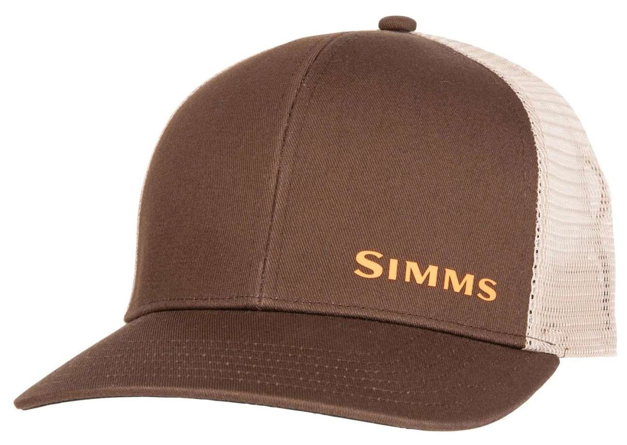 Simms ID Trucker Hat - Hickory - TackleDirect
