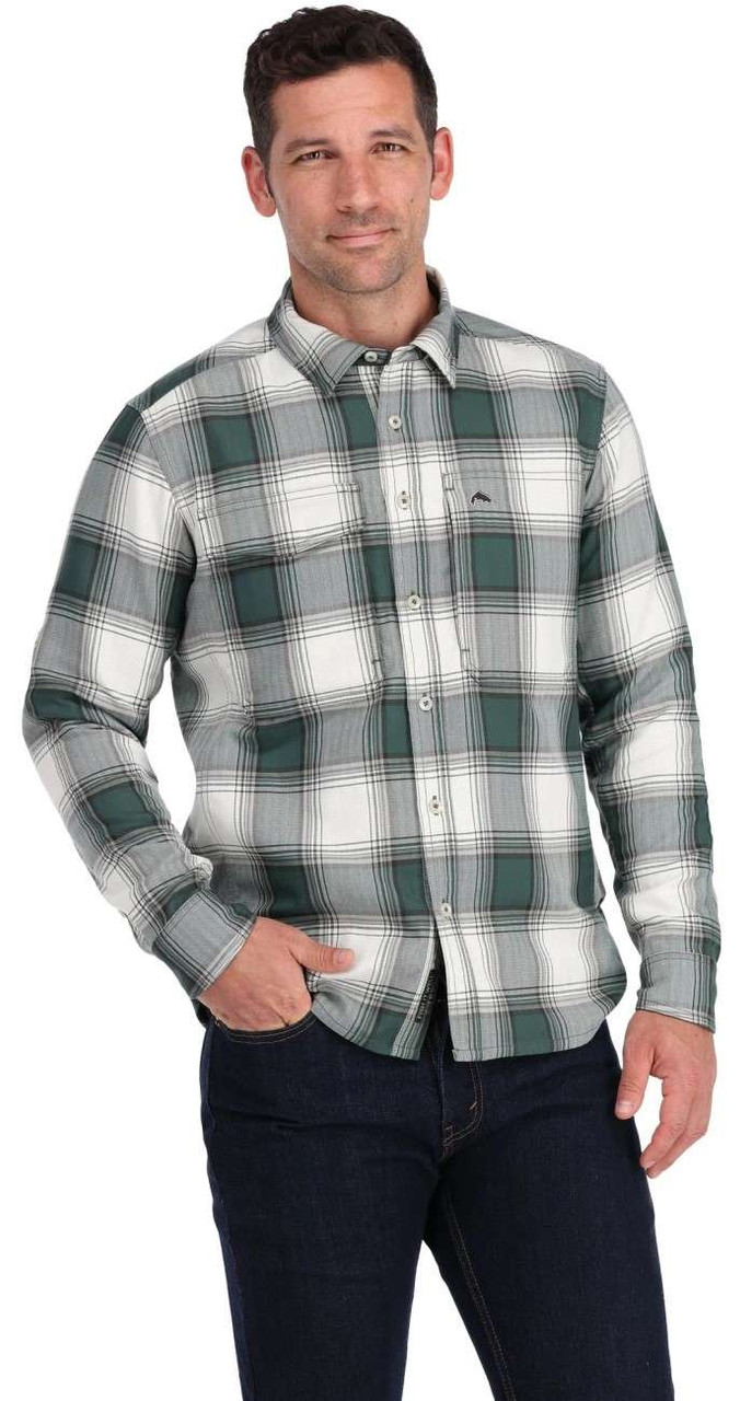 Simms Mens Guide Flannel - TackleDirect