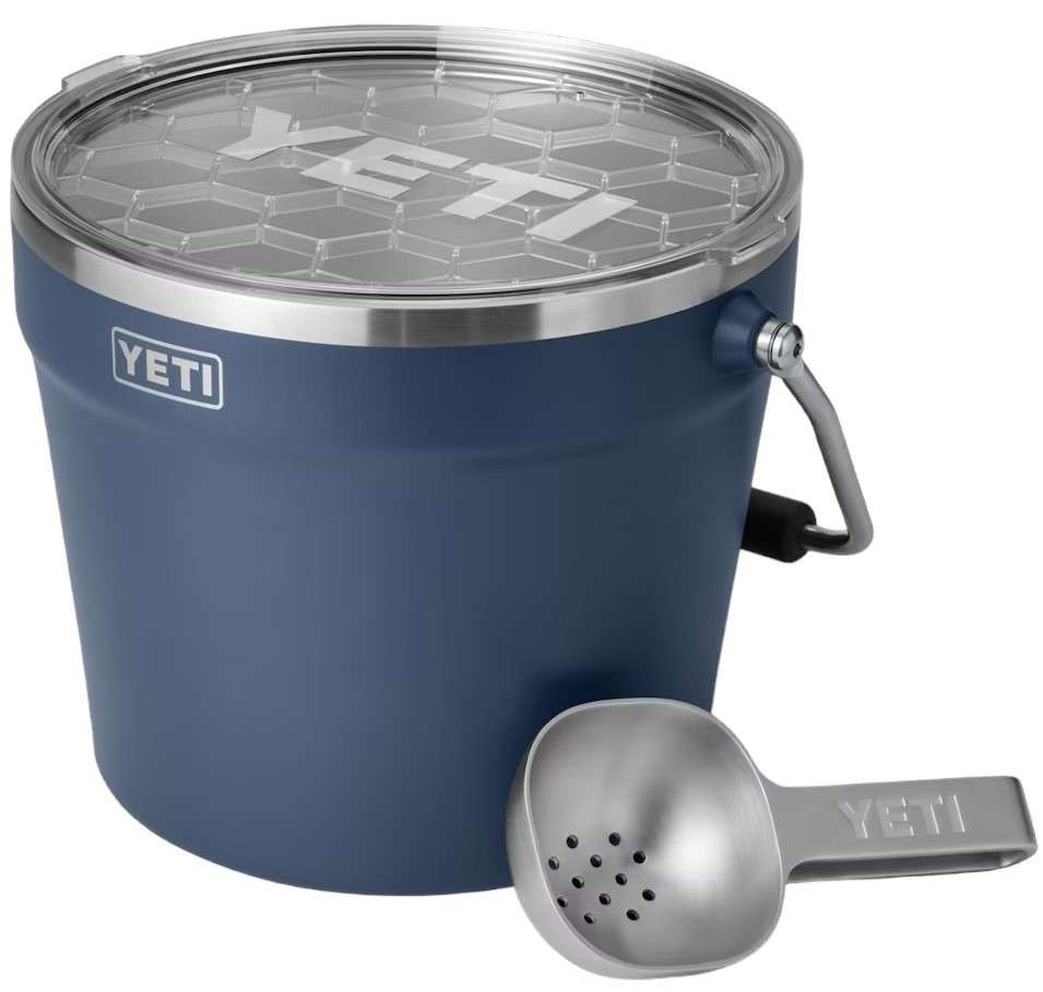 Yeti Rambler Beverage Bucket - Navy - TackleDirect