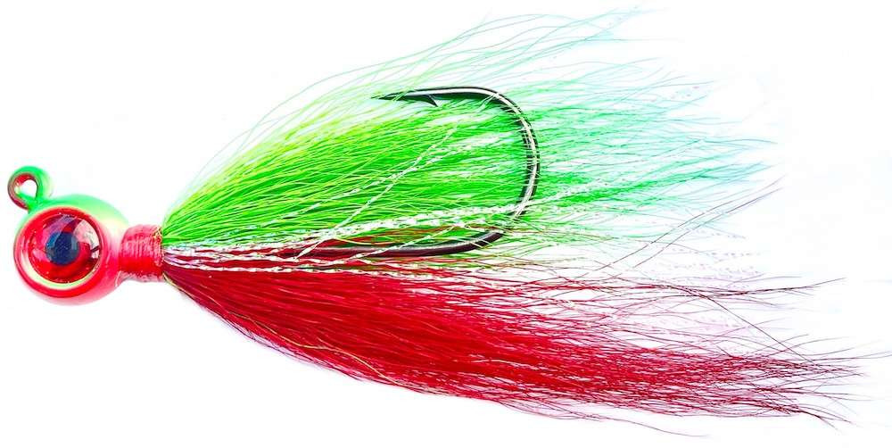 Jigging World Epoxy Teaser Jig Bucktail - Nuc Chicken - TackleDirect