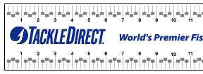 Logo Ruler Sticker from TackleDirect