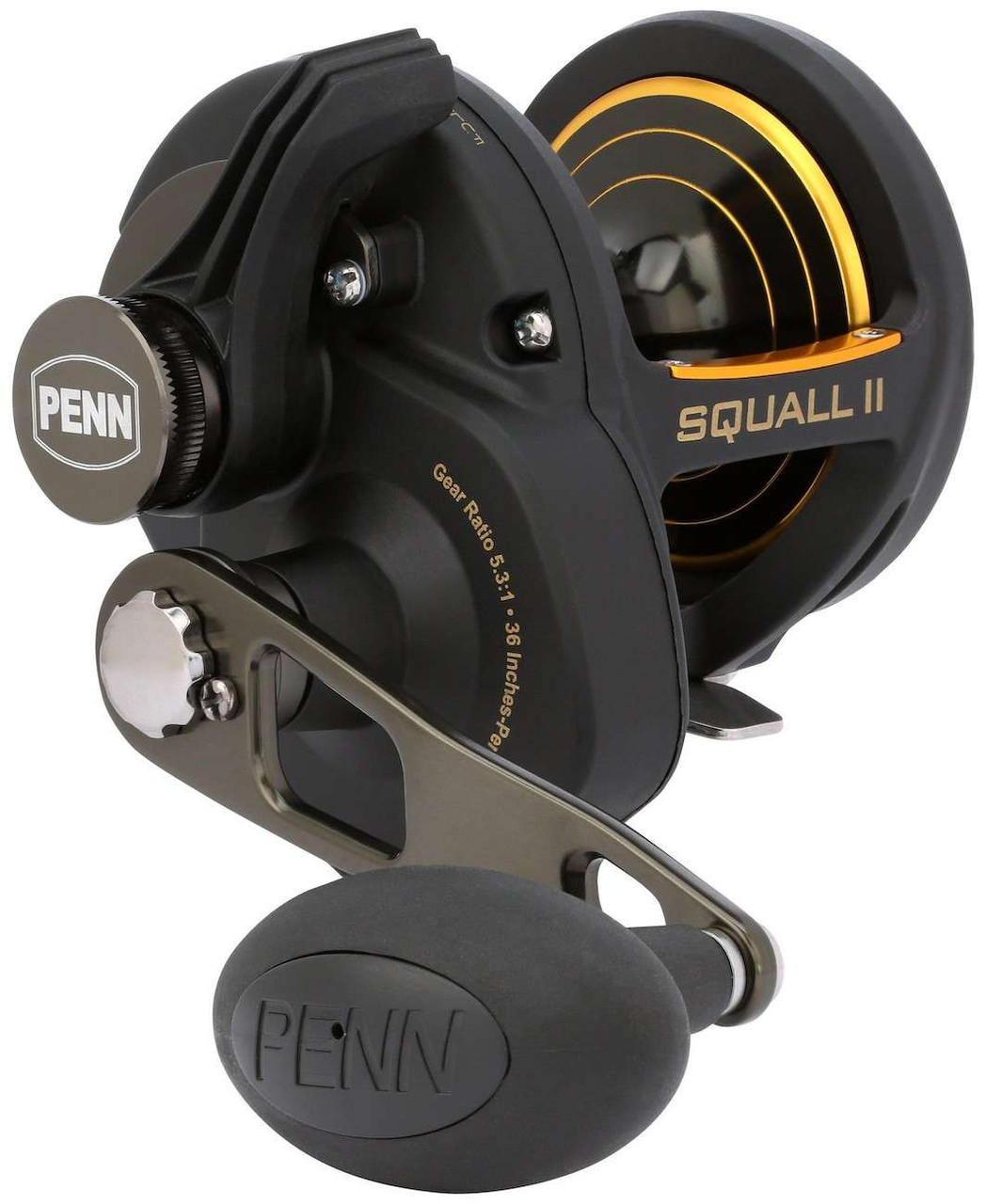 Penn SQLII30LD Squall II Lever Drag Reel - TackleDirect