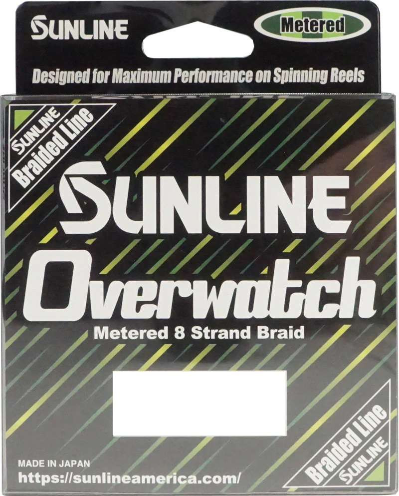 Sunline Overwatch Braided Line - 10lb - 125yd - TackleDirect