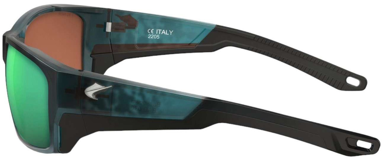 Fin-Nor Backdown Sunglasses - MT DP S G/Grn Mir Ply - TackleDirect