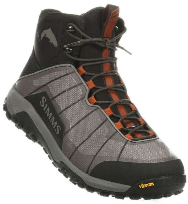 Simms Mens Flyweight Wading Boot - Steel Grey - 13 - TackleDirect