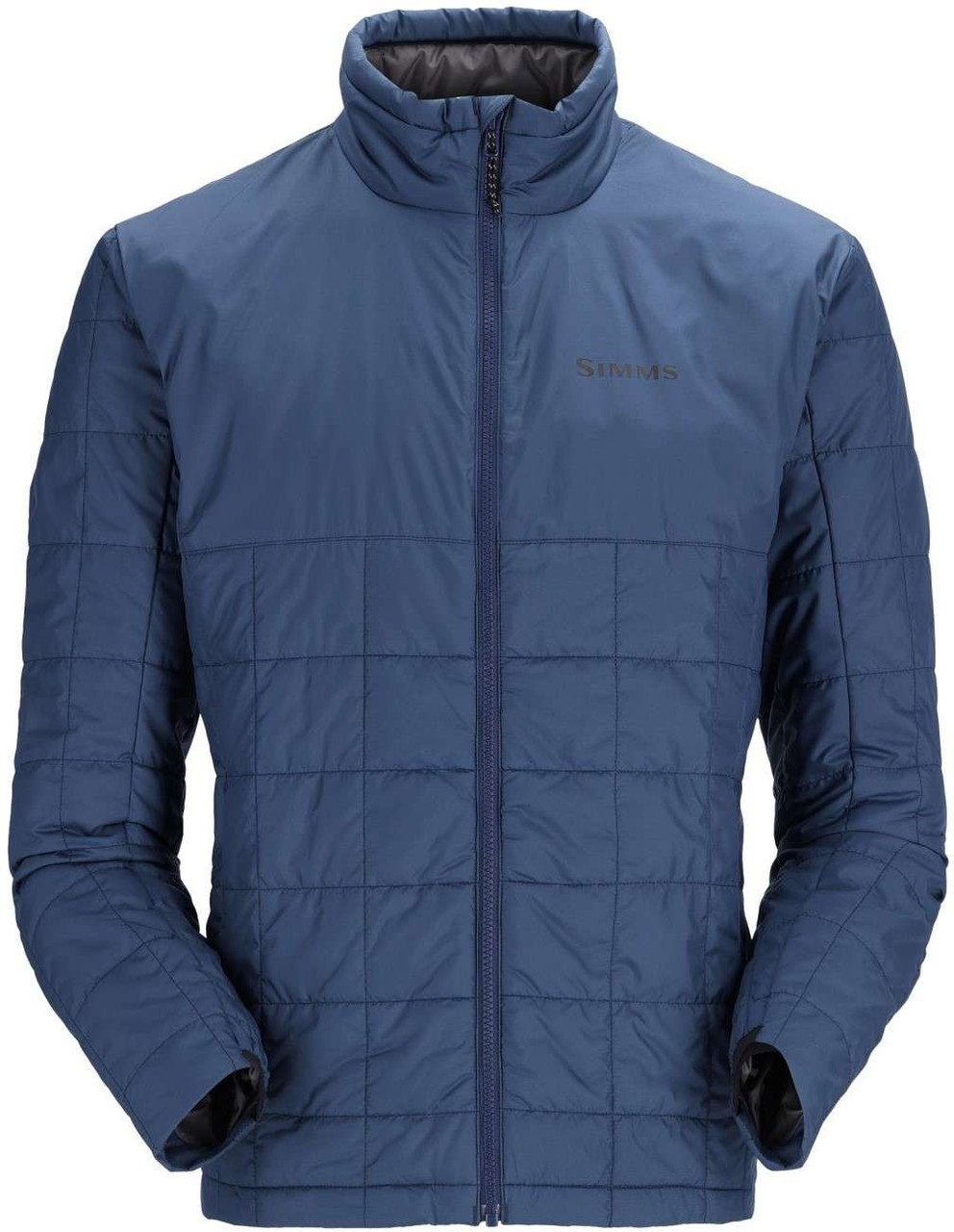 Simms Ms Fall Run Collared Jacket - Navy - TackleDirect