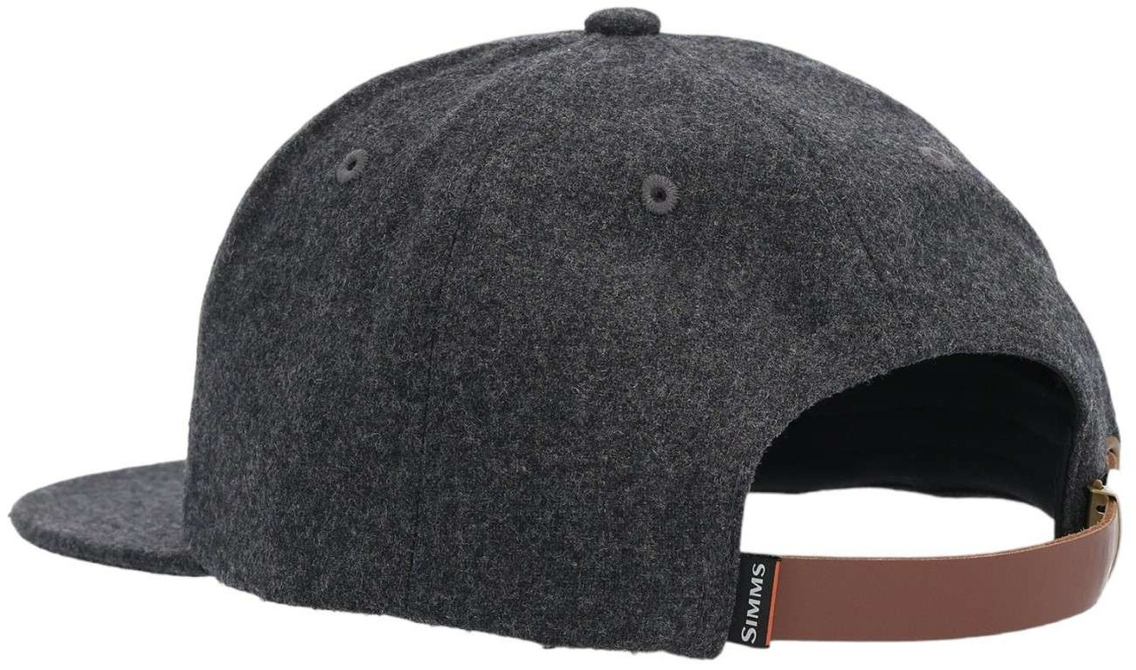Simms Wool Trout Icon Cap - Graphite - TackleDirect