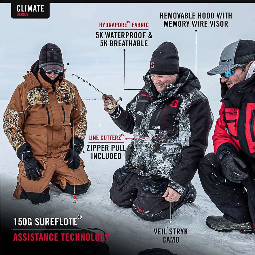 Striker ICE Climate Jacket - Veil Stryk - TackleDirect