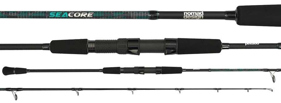 Nomad Design Seacore Slow Pitch Jigging Spinning Rods - TackleDirect
