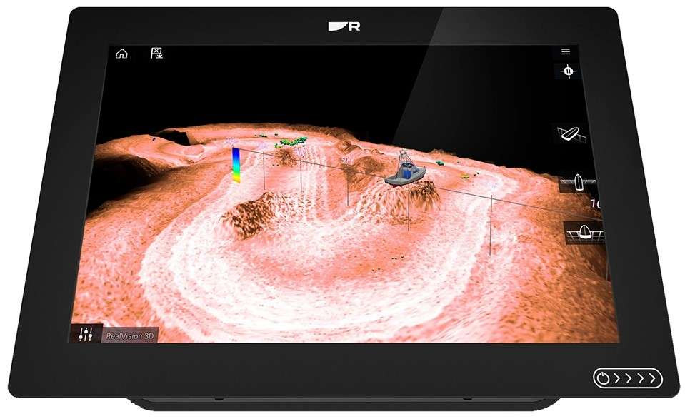 Raymarine Axiom+ 12 RV CP/FF RV100 TM Trndcr Lghths NA - TackleDirect