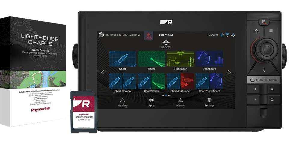Raymarine Axiom 2 Pro 9 S Chartplot/Fishfinder w/Lighthouse NA Chart