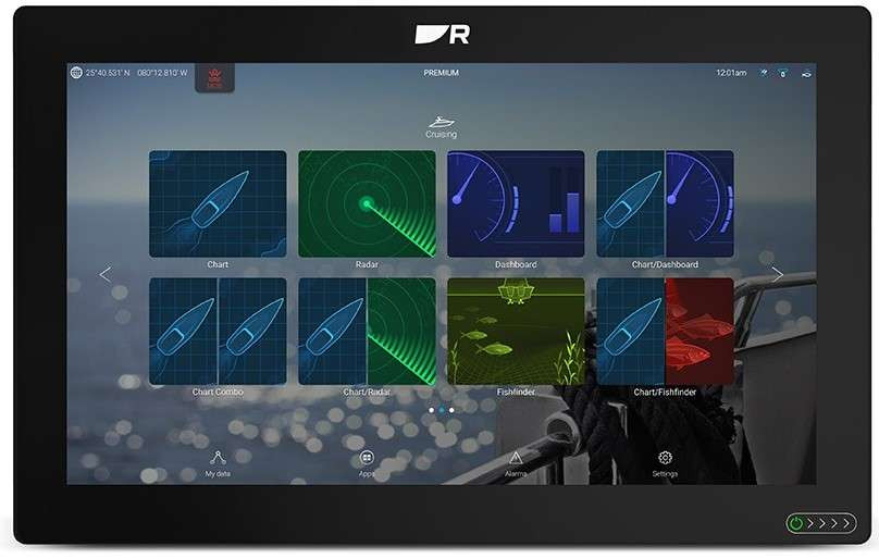 Raymarine T70545 Axiom 2 XL 16 MFD RCR-SD, Alarm/Cable - TackleDirect