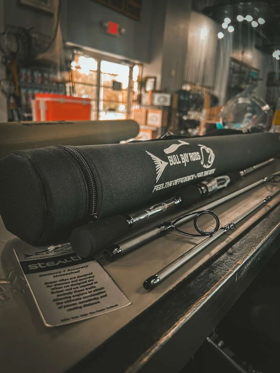 Bull Bay Rods Stealth Sniper Travel Spinning Rods - TackleDirect
