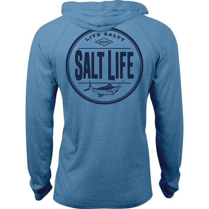 Salt Life Live Salty Marlin Performance Hoodie - XL - TackleDirect