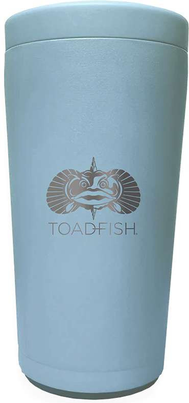 Toadfish Universal Non-Tipping Can Cooler 2.0 Sky Blue - TackleDirect