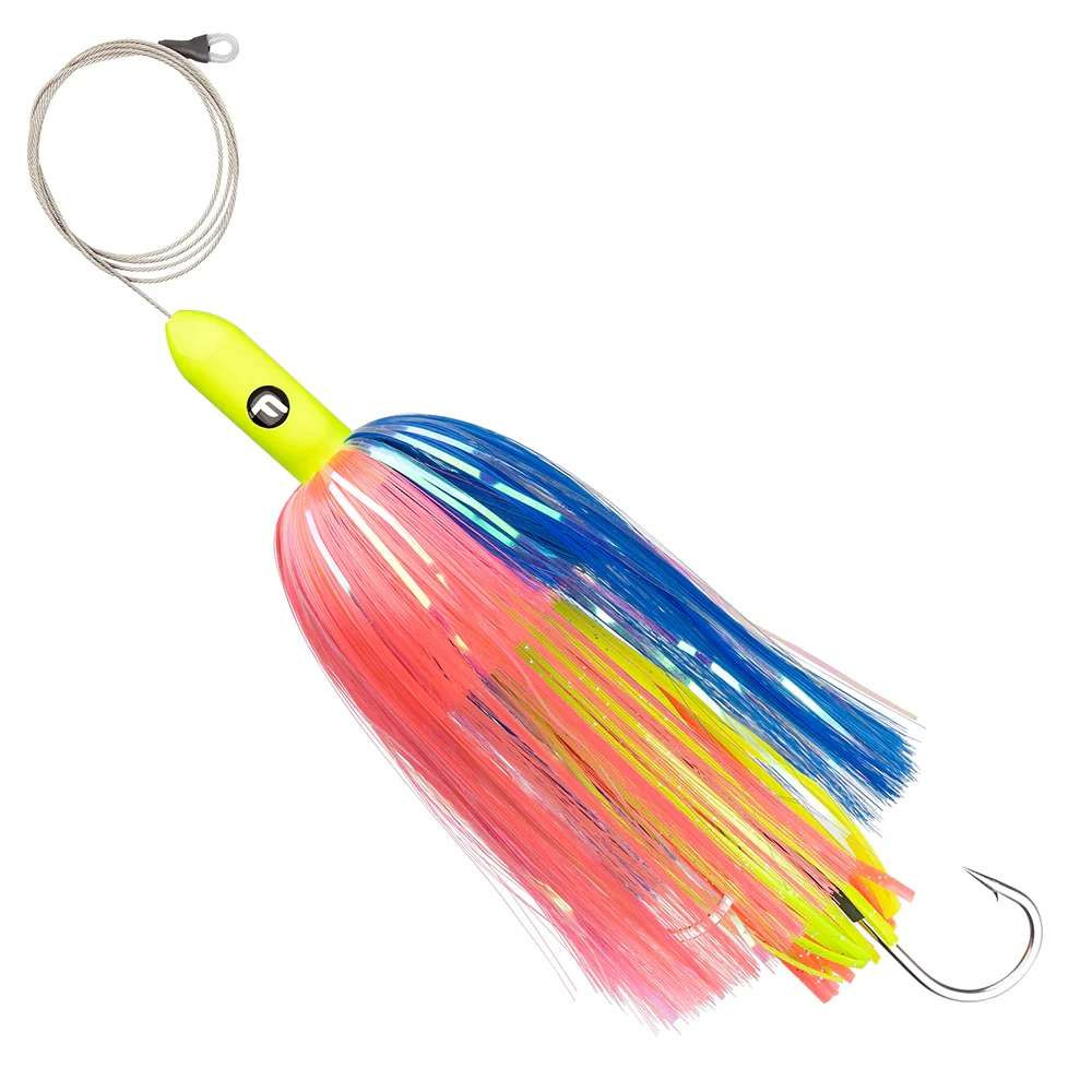 Fathom Offshore Pre-Rigged Torpedo Lantern - 14in Chartreuse Head-Pink ...