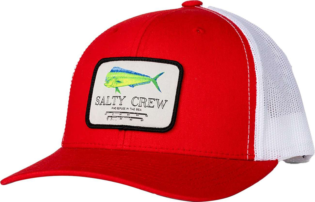 Salty Crew Mahi Mount Retro Trucker Hats - TackleDirect
