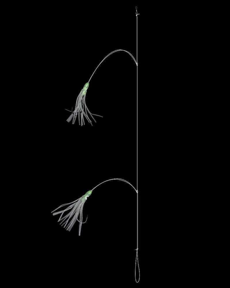 Jigging World Grouper / Snapper 4in Squid Teaser Rigs - TackleDirect