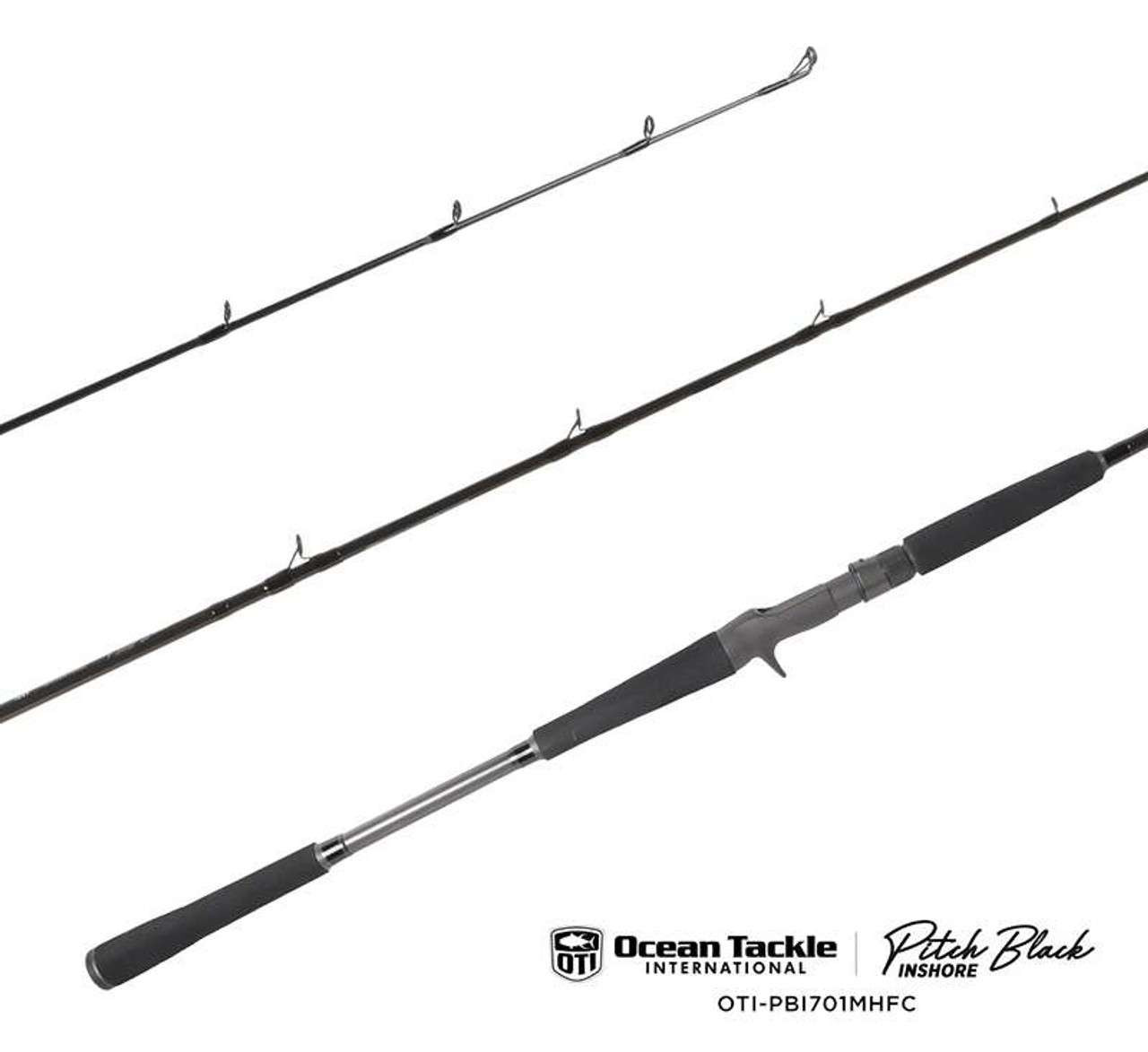 Shimano Talica TAC10 Lever Drag / OTI-PBI701MHFC Pitch Black Combo ...