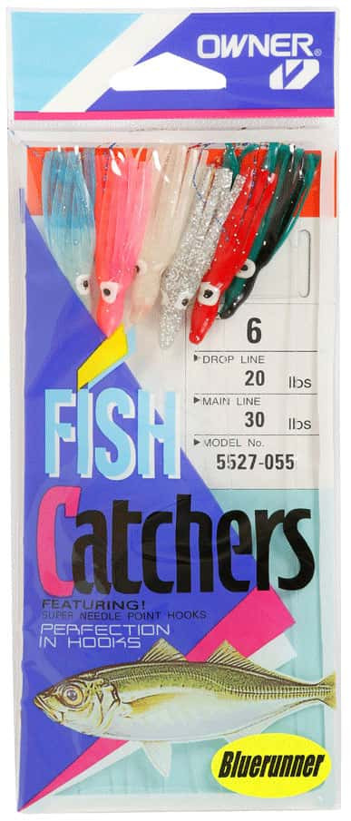 Owner Bluerunner Squid Sabiki Rig - TackleDirect