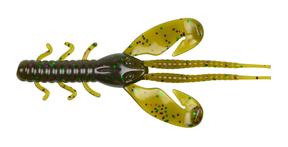 Berkley Power Bait Rocket Craw - Shady Watermelon Candy - TackleDirect