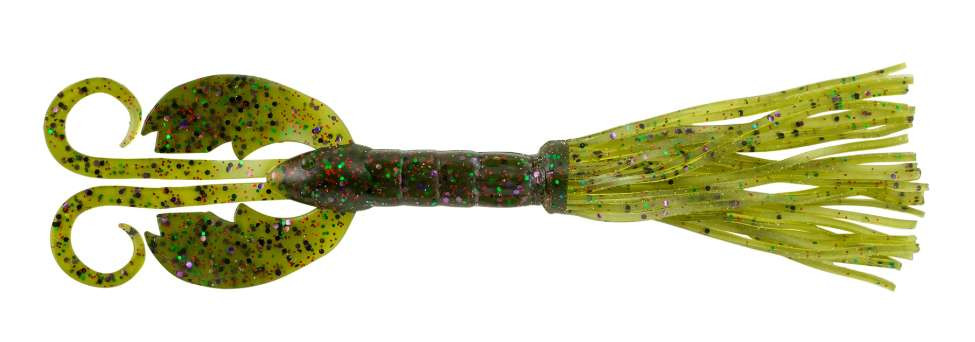 Berkley Powerbait Bearded Crazy Legs Chigger Craw Bait - Watermelon C