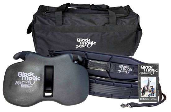 Black Magic Tackle Equalizer Sm Fight Belt/Harness Kit - TackleDirect