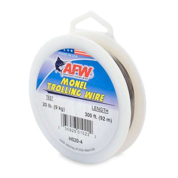 American Fishing Wire Monel Trolling Wire - 20lb 300ft - TackleDirect
