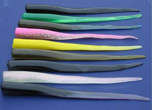Al Gags Whip-It Eel Lures Replacement Tails - TackleDirect