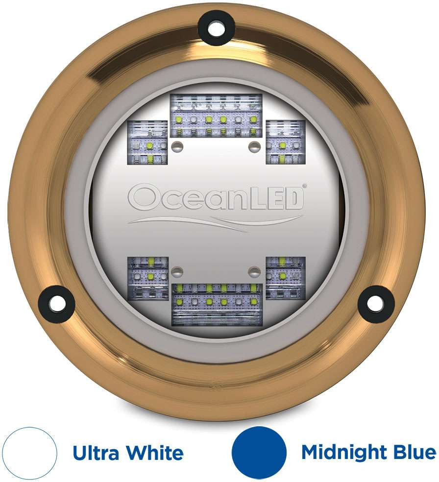 OceanLED Sport LED Light - Midnight Blue/Ultra White - TackleDirect