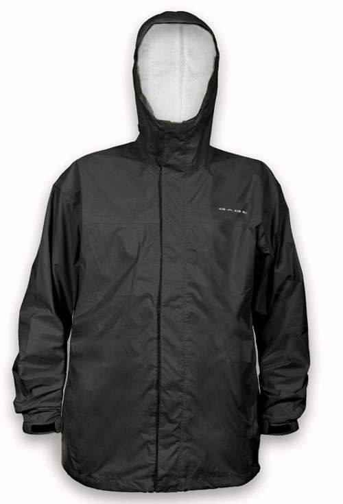 Grundens Gage Storm Runner Hooded Packable Jacket Blk - TackleDirect