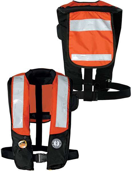 Mustang MD3183 T2 HIT Inflatable PFD w/ SOLAS Tape - TackleDirect