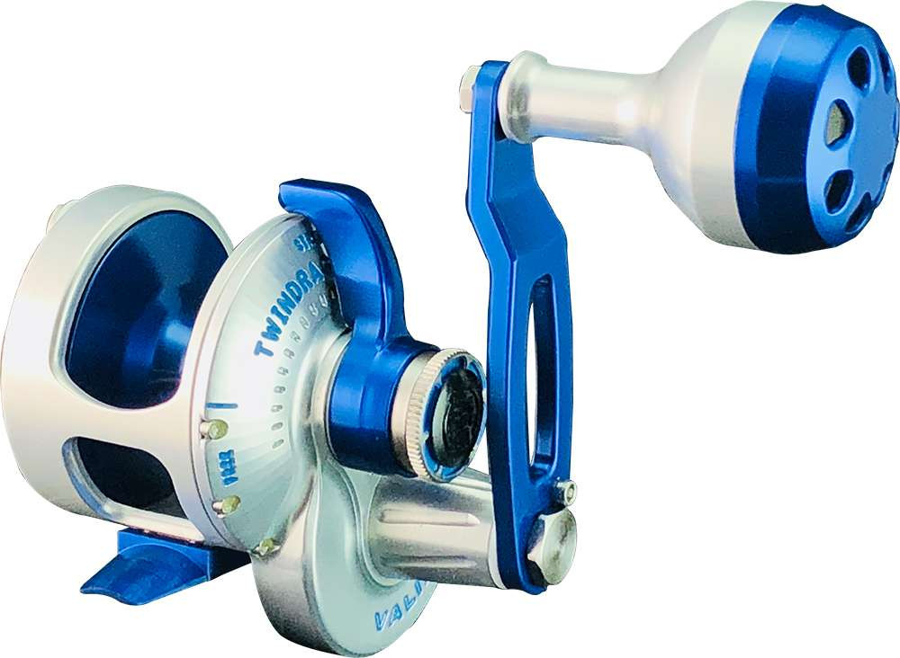 Accurate BV-300LSBL Boss Valiant Conventional Reel - Silver/Blue