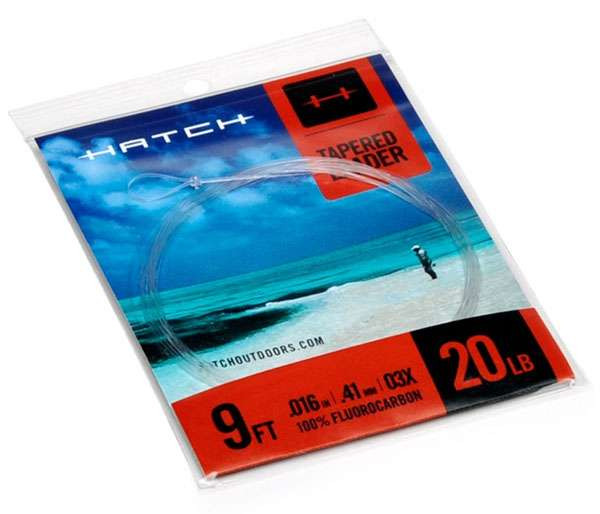 Hatch Fly Fishing Saltwater Tapered Leaders - TackleDirect